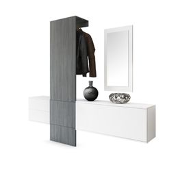 Vladon GARDEROBE Carlton Paneel in Avola-Anthrazit
