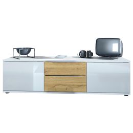 Vladon LOWBOARD Linio Eiche Natur