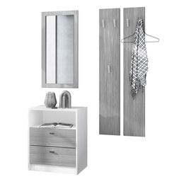 Vladon GARDEROBE Pino Avola-Anthrazit