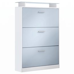 Vladon SCHUHSCHRANK Lavia Front in Denim