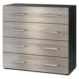 Vladon KOMMODE Pavos Eiche s&auml;gerau