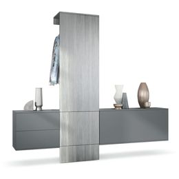 Vladon GARDEROBE Carlton Paneel in Avola-Anthrazit