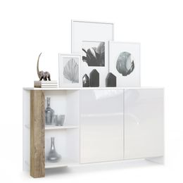 Vladon SIDEBOARD Canto Eiche Ribbeck