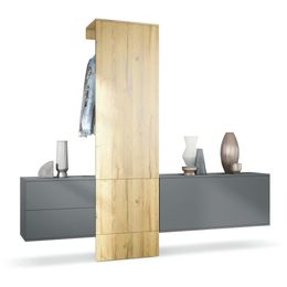 Vladon GARDEROBE Carlton Paneel in Eiche Nature