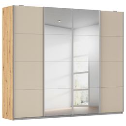Schwebet&uuml;renschrank Syncrono Eiche Artisan/Champagnerfarben