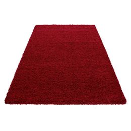 Ayyildiz Hochflorteppich Life Rot ca. 140x200cm