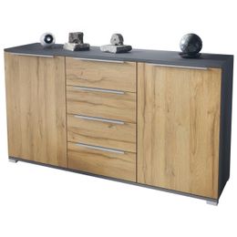 Vladon SIDEBOARD Linio Eiche Natur