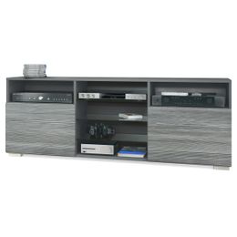 Vladon LOWBOARD Granada Front in Avola-Anthrazit
