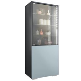Vladon VITRINE Granada Denim matt