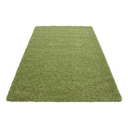 Ayyildiz Hochflorteppich Life Green Gr&uuml;n ca. 200x290cm