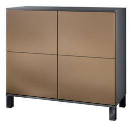 Vladon KOMMODE Rova Bronze Optik