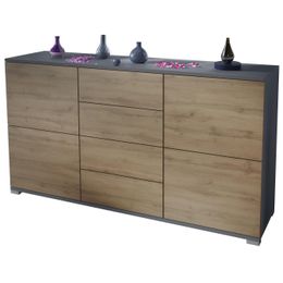 Vladon SIDEBOARD Rova Eiche Evoke