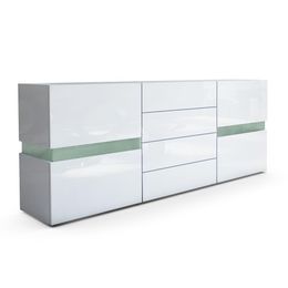 Vladon SIDEBOARD Flow Wei&szlig;