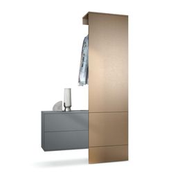 Vladon GARDEROBE Carlton Paneel in Bronze Optik