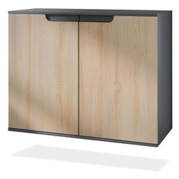 Vladon KOMMODE Sylt Eiche s&auml;gerau