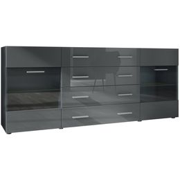 Vladon SIDEBOARD Carlos Grau Hochglanz