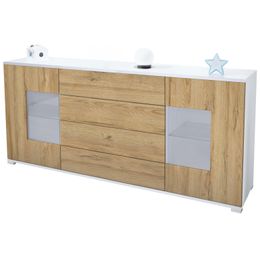 Vladon SIDEBOARD Gr&ouml;mitz Eiche Natur