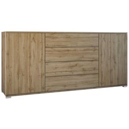Vladon SIDEBOARD Santo Eiche Evoke