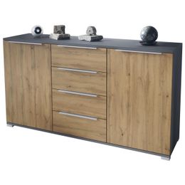 Vladon SIDEBOARD Linio Eiche Evoke