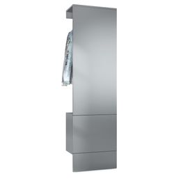 Vladon GARDEROBE Carlton Paneel in Graphit Seidenmatt