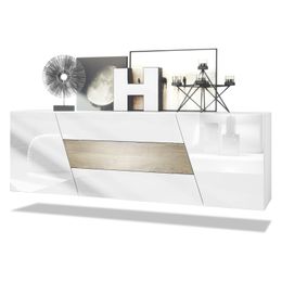 Vladon SIDEBOARD Houston Eiche Ribbeck
