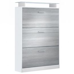 Vladon SCHUHSCHRANK Lavia Front in Avola-Anthrazit