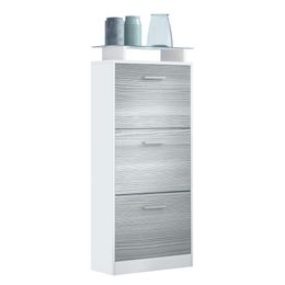 Vladon SCHUHSCHRANK Lavia Front in Avola-Anthrazit