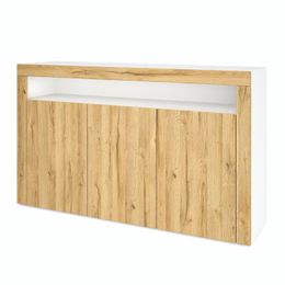 Vladon SIDEBOARD Valencia Eiche Natur/ Eiche Natur