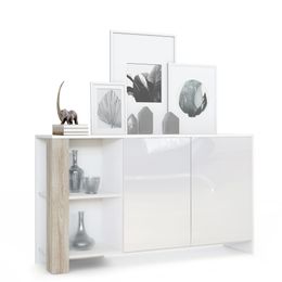 Vladon SIDEBOARD Canto Eiche s&auml;gerau