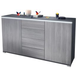 Vladon SIDEBOARD Faro Avola-Anthrazit