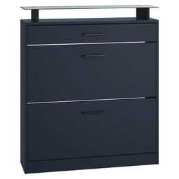 Vladon SCHUHSCHRANK Enigma Royal Blau