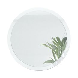 Vladon SPIEGEL Globe Wei&szlig; Hochglanz