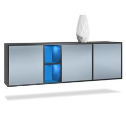 Vladon SIDEBOARD Cuba T&uuml;ren in Denim