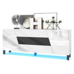 Vladon SIDEBOARD Houston Schwarz matt