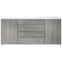 Vladon SIDEBOARD Faro Avola-Anthrazit