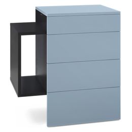 Vladon NACHTTISCH Queens Front in Denim matt