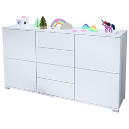 Vladon SIDEBOARD Rova Wei&szlig; matt