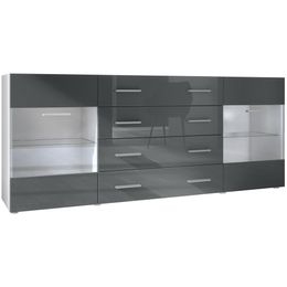 Vladon SIDEBOARD Carlos Grau Hochglanz