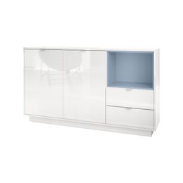 Vladon SIDEBOARD Metro Einsatz in Denim matt