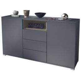 Vladon SIDEBOARD Skadu Eiche s&auml;gerau
