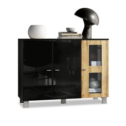Vladon SIDEBOARD Denjo T&uuml;r in Eiche Natur