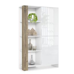 Vladon HIGHBOARD Canto Eiche Ribbeck