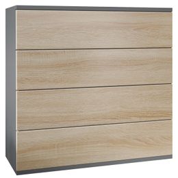 Vladon KOMMODE Pavos Eiche s&auml;gerau