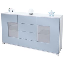 Vladon SIDEBOARD Gr&ouml;mitz Denim matt