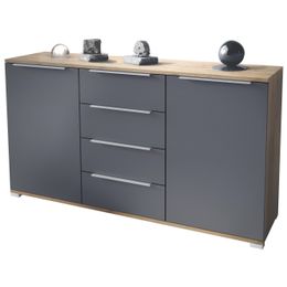 Vladon SIDEBOARD Linio Anthrazit matt
