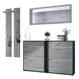 Vladon GARDEROBE Orlando Avola-Anthrazit