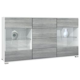 Vladon SIDEBOARD Bari Avola-Anthrazit