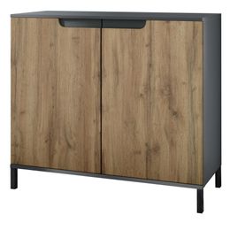 Vladon KOMMODE Sylt Eiche Wotan