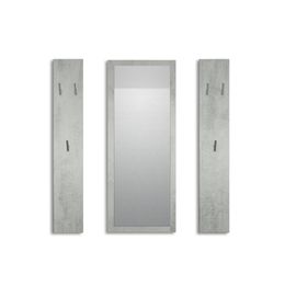 Vladon GARDEROBE Spot Beton Oxid Optik