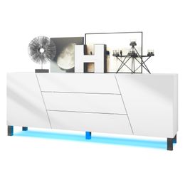Vladon SIDEBOARD Houston Wei&szlig; matt